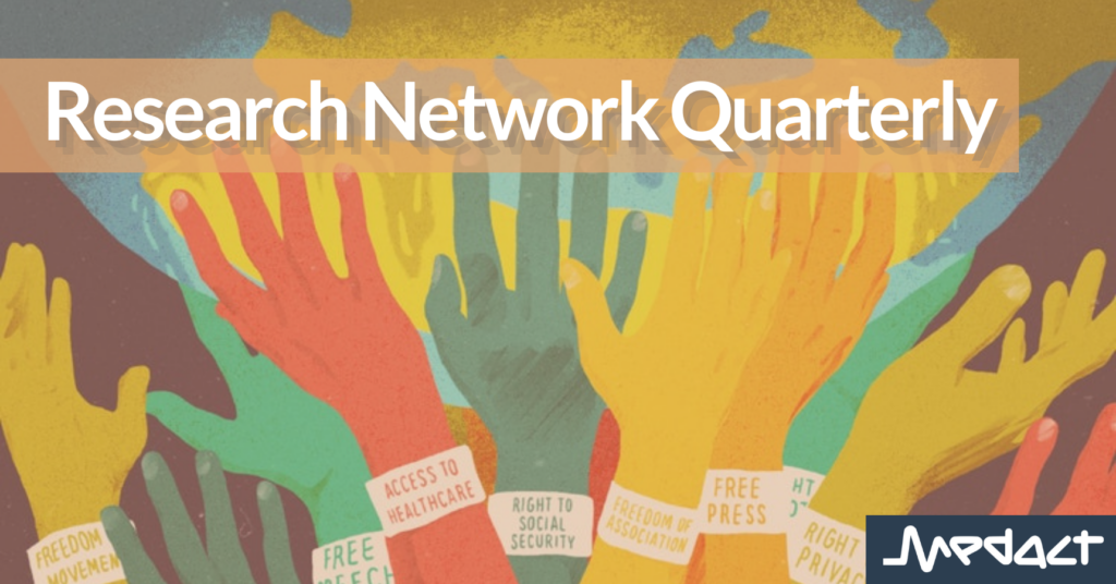 Medact Research Network Quarterly Meeting - Medact Calendar